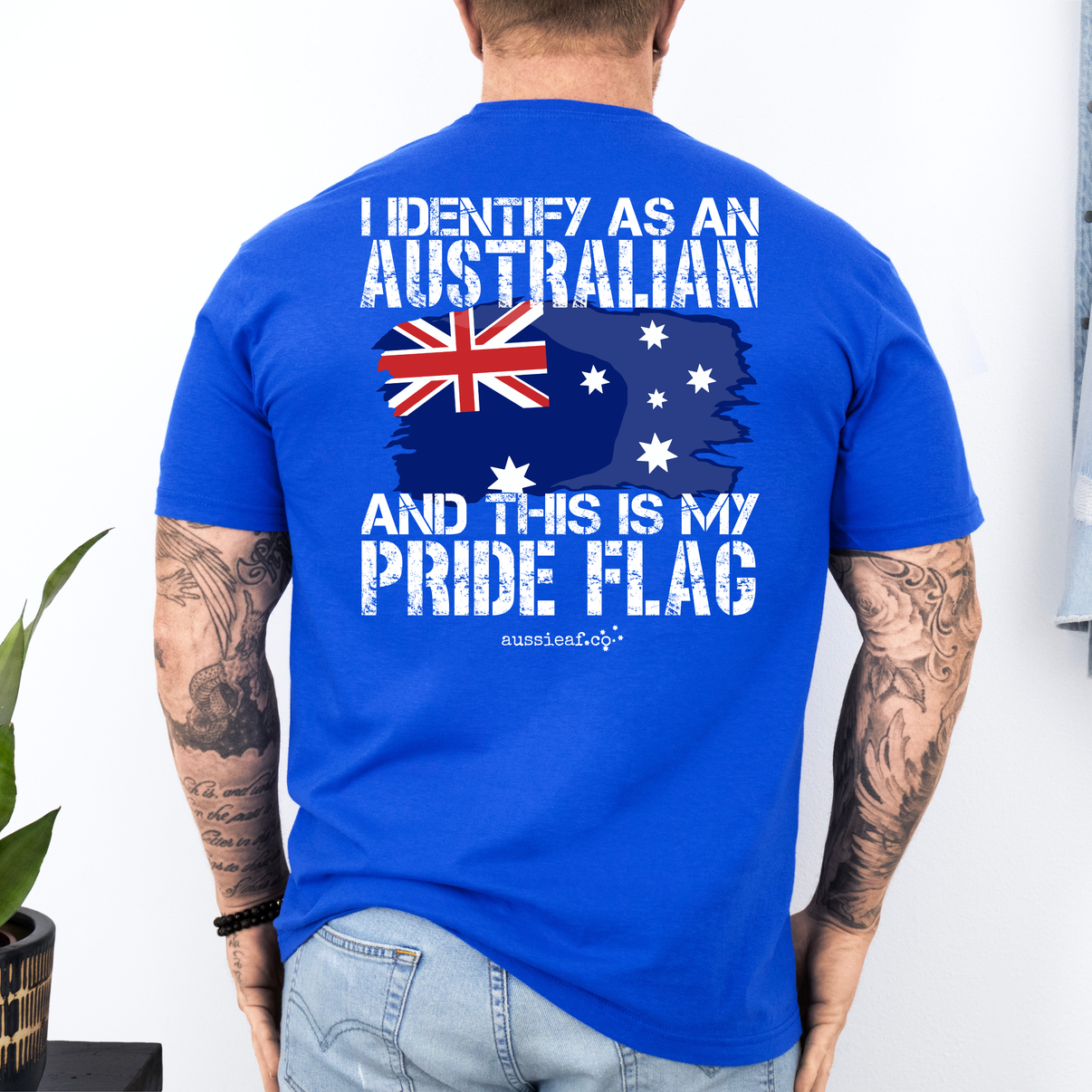 This is My Pride Flag Australian Flag Unisex BACK Pr | AussieAF™